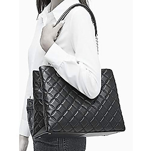 Kate Spade Natalia Tote Bag Women's Leather Large Handbag (Black)