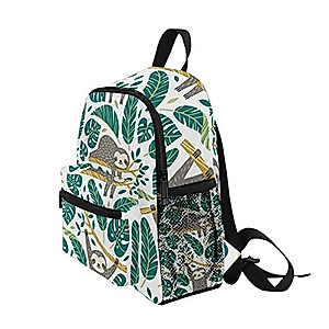 Tarity Sloths Kids Toddler Backpack for Girls Boys School Bag Cute Travel Backpack Bookbags For Preschool Kindergarten