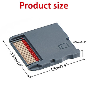 R4 Video Games Memory Card，3DS Game Flashcard Adapter Support for NDS MD GB GBC FC PCE