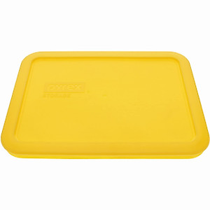 Pyrex 7210-PC 3-cup Meyer Lemon Yellow Lid - 2-Pack - Original Genuine Pyrex - Made in the USA