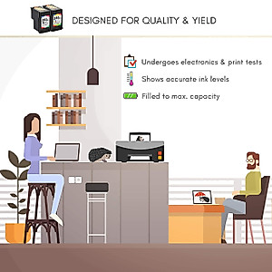 Limeink Remanufactured Ink Cartridges Replacement for Canon Ink Cartridges 245 and 246 245xl 246xl for Canon Pixma MG2522 Ink mx490 Printer Ink for Canon 245 246 XL ts3322 243 and 244 PG 245 Ink 2 Pk