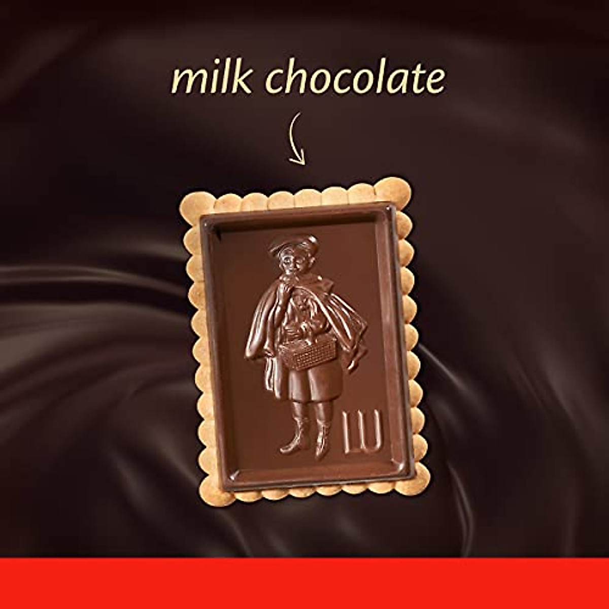 Lu Petit Ecolier European Milk Chocolate Biscuit Cookies, 5.3 oz