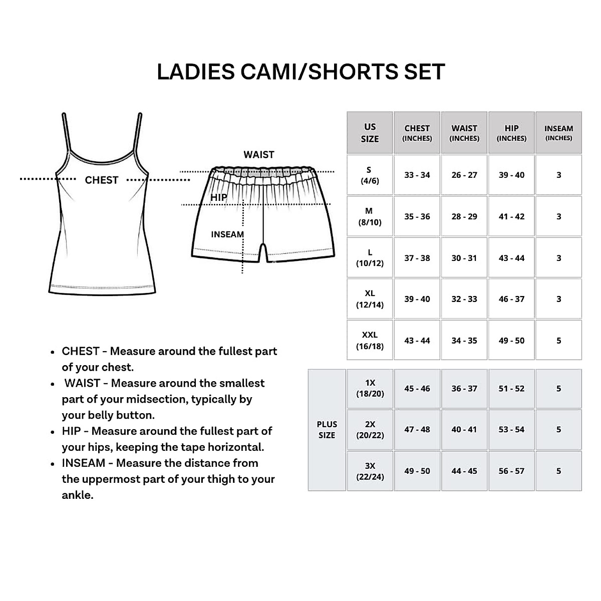 3 Pack: Womens Cami PJ Top and Shorts Pajama Sets Short Pajamas Women PJs Sleepwear Sexy Two Piece Lingerie Lounge Plaid Silk Tank Cute Matching Soft Satin Night Wear Womans Loungewear - Set 3, M