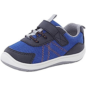 Stride Rite 360 Boys Carson Athletic Sneaker, Blue, 6 Toddler