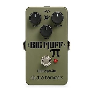 Electro-Harmonix Green Russian Big Muff Pi Fuzz Pedal
