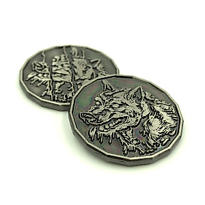 Beast Token Coin Miniatures - Feline and Canine 6 Pack