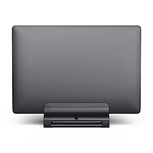 Satechi Universal Vertical Aluminum Laptop Stand - Compatible with MacBook, MacBook Pro, Dell XPS, Lenovo Yoga, Asus Zenbook, Samsung Notebook and More (Space Gray)