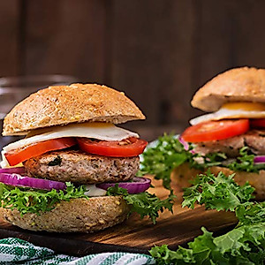 PROFESSIONAL Silicone Egg Ring- Pancake Breakfast Sandwiches - Benedict Eggs - Omelets and More Nonstick Mold Ring Round, Blue (4-pack)