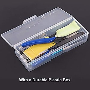 Rustark 10Pcs Model Tools Craft Set Modeler Building Kit for Gundam Basic Model Assembling, Building and Repairing