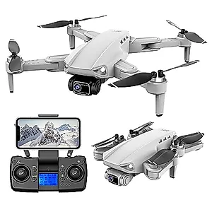 RKSTD Adult RC Drone With HD Camera, RC Quadcopter, Fixed Height, Headless Mode, Automatic Return, Brushless Motor, Waypoint Flight, Follow Me, Headless Mode, Holiday Gift For Adults