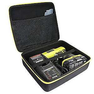 Aenllosi Hard Carrying Case Compatible with Ryobi Glue Gun P305