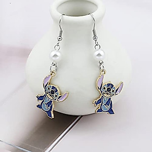 Ohana Family Earrings With Birthstone Ohana Jewelry for Women Family Friend Birthday Gifts for Friends Sister(earring)