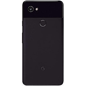 Google Pixel 2 XL (64GB, 4GB) 6.0" P-OLED, IP67 Water Resistant, 12.2MP 4K Camera, Snapdragon 835, GSM+CDMA Unlocked (Verizon, T-Mobile, AT&T, Global) G011C (Fast Car Charger Bundle, Just Black)