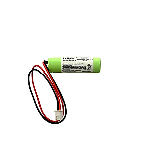 HQRP Emergency Exit Light Battery Compatible with Unitech AA900mAh, OSA268 OSI OSA-268, MINBO AA-1000, Lithonia EXR LED EL M6 KR-AA900MAH KRAA900MAH ELB CS01 Lithonia ELBCS01 CUSTOM-332 BST DAA900BT