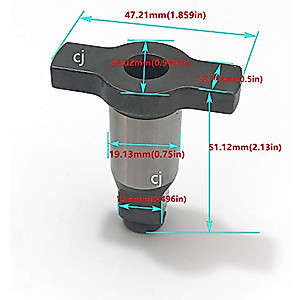 N415875 replacement 1/2 Power Tool Wrench Anvil Assembly Fits 20v&18v Max Xr Dewalt Black & Decker Brushless, High Torque, Hog Ring Anvil, Impact Wrench DCF899HB DCF899HP