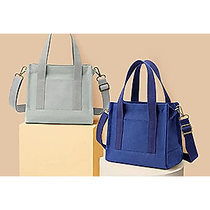 Tote Bag Women Canvas Handbag Hobo Crossbody Bag for Women Canvas Shoulder Bag Purse Mini Tote