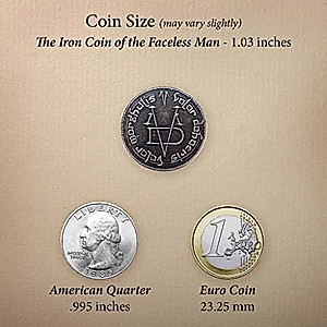 Game of Thrones: Fully Licensed Iron Coin of The Faceless Man by Shire Post