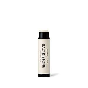 Salt & Stone SPF 30 Lip Balm (1 Pack) Broad Spectrum Lip Protection that Sinks in Effortlessly and is Water Resistant and Reef Safe - Cruelty Free, Gluten Free, Made in USA
