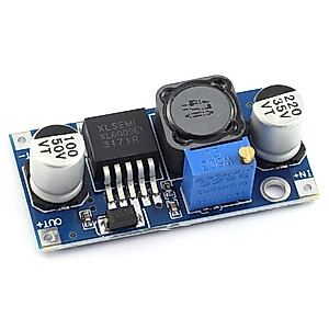 DZS Elec 6pcs XL6009 DC-DC Booster Converter Module 3V-32V to 5V-35V 4A Adjustable Step-up Voltage Regulator 5V 9V 12V 24V Power Supply Module