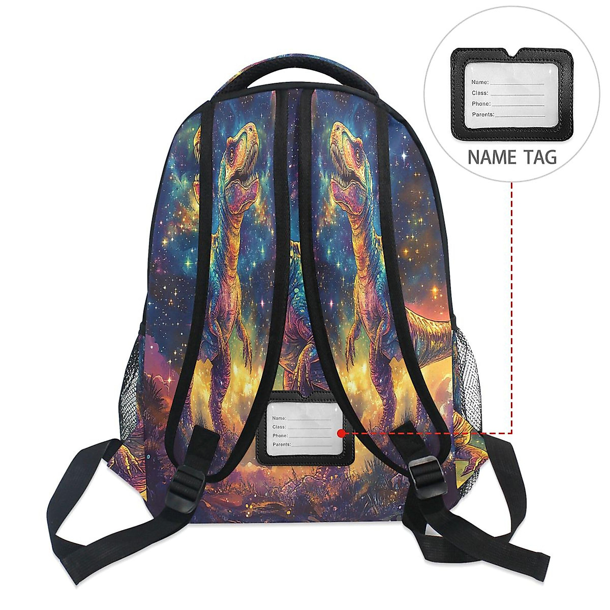 Wamika Fire Dinosaur Backpack Tyrannosaurus Dragon School Backpacks Preschool Book Bag