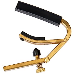 Shubb C1B Brass Capo for Steel String Guitars
