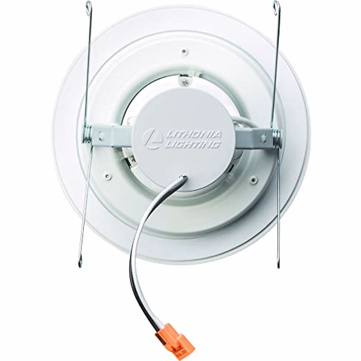 Lithonia Lighting 6SL RD 07LM 3000K 90CRI MW 6-Inch Dimmable LED Module with Integrated Wireless Bluetooth Speaker, 720 Lumens, 120 Volts, 13 Watts, Wet Listed, Matte White