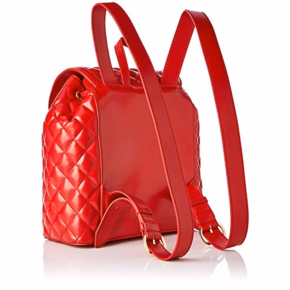 Love Moschino Quilted Nappa Pu, Women’s, Red (Rosso), 15x10x15 cm (W x H L)