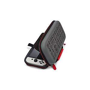 PowerA Protection Case for Nintendo Switch - OLED Model, Nintendo Switch or Nintendo Switch Lite - Super Mario Black, Protective Case, Gaming Case, Console Case, Accessories, Storage, Officially licensed