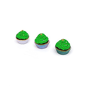 300-Count Cupcake Liners Standard Disposable Cupcake Cups 6 Design Cupcake Papers Baking Cups Cupcake Wrappers (Standard Size) qiqee For Housewarming