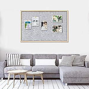 Cork Board Felt Wall Sticker, Hanging Home Message Board, Creative Display Wall, Cork Board Photo Wall