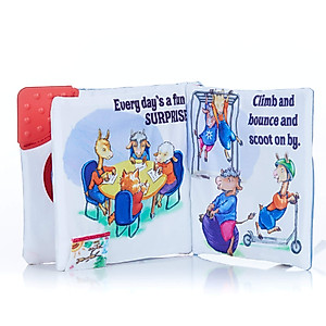 Llama Llama On the Go Busy Day Soft Teether Book, 5 Inch