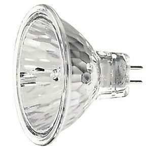 Philips Halogen Light Bulbs, Landscape Indoor Outdoor Flood, Dimmable 50w Mr16 12v 2 Pin Gu5.3 Base - 10 Packs Bundle with Osram Halogen 50w - 1 Pack