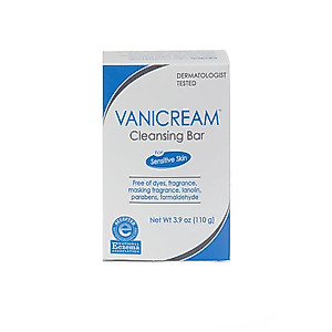 Vanicream Cleansing Bar for Sensitive Skin 3.90 oz (Pack of 10)
