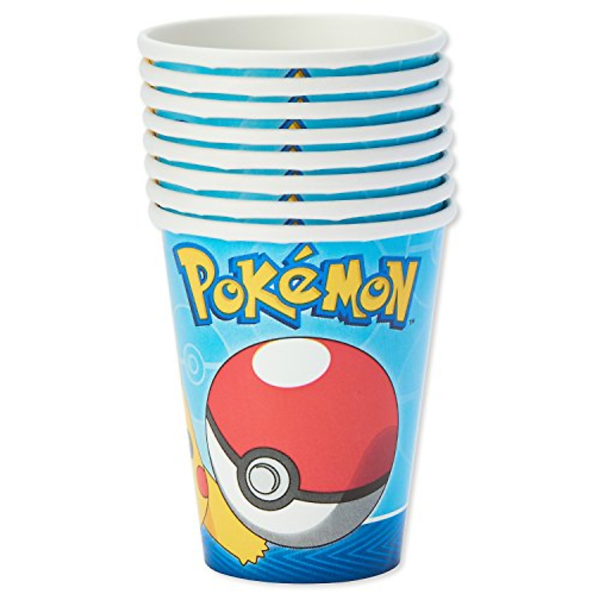 American Greetings Pokemon Party Supplies, 9 oz Paper Cups (32-Count)