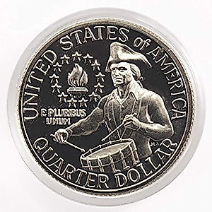 1976 S 40% Silver Proof Bicentennial Washington Quarter Quarter Uncirculated