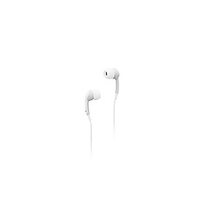 Lenovo 100 in-Ear Headphone, Wired, Microphone, Noise Isolating, 3 Ear Cup Sizes, Windows, Mac, Android, GXD0S50938, White