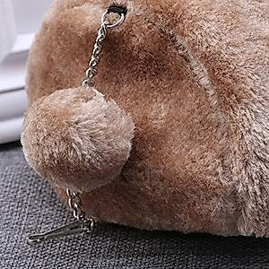 Julyshop Blue Plush Hammock Bed House Toys for Ferret Rat Hamster Squirrel Parrot Hanging