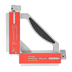 nwejron Welding Clamp, Welding Magnets Holder Welding Fixture, Strong Magnetic 90 Degree Magnet Tools for Welding Cutting