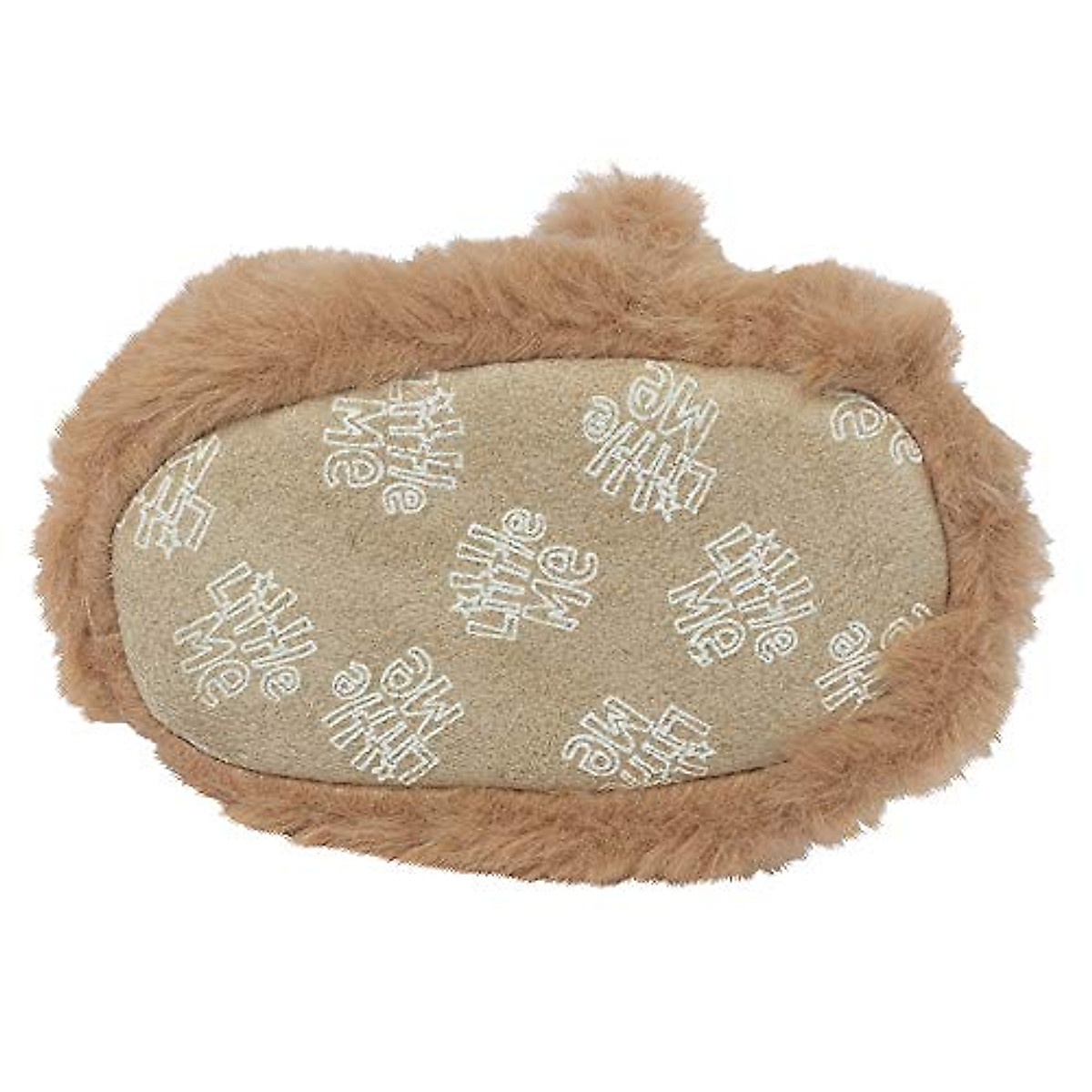 Little Me Baby Newborn Slippers, Bear, 0-6 Months