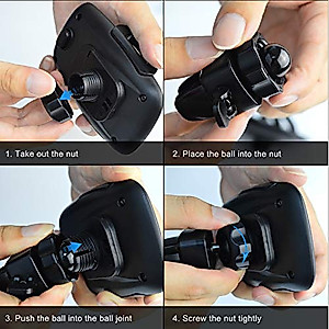 Njjex Car Phone Mount Holder for Samsung Galaxy Note 20 Ultra S22+ S21 FE 5G S20+ S10 A53 A13 A03s A02s A12 A32 A42 A52 iPhone 14 Pro Max 13 12 11 Xs Xr 8 7 Air Vent Car Mount Cell Phone Holder Cradle