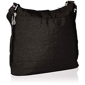 Baggallini womens International Sorrento RFID Hobo Bag, Black, One Size US