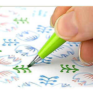 Pentel SES15C Brush Sign Pen Pen Tip Flexible Fiber 12 Colors