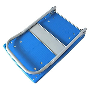 Folding Cart with Wheels, Push Cart Hand Trucks Utility Carts Service Carts Platform Trucks, Foldable Heavy Duty Trolley (Color : 100X60CM)