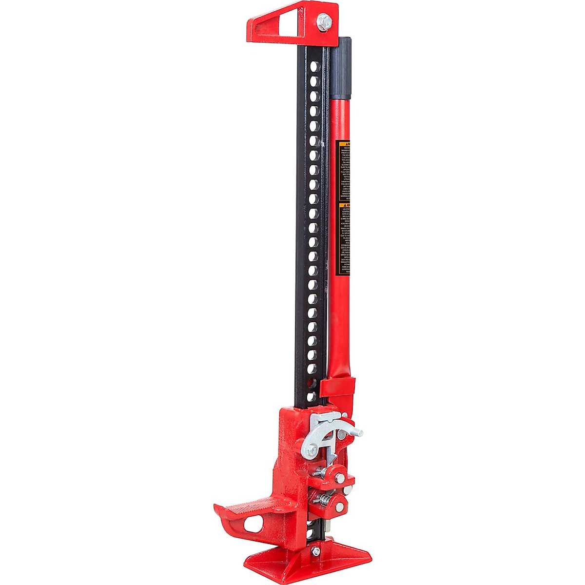 Torin ARA9446T 33" Ratcheting Off Road Utility Farm Jack, 3 Ton (6,000 lb) Capacity, Red