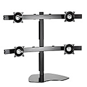 Chief Quad Monitor Table Hardware Mount Black (KTP445B)