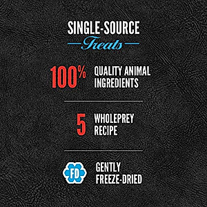 ORIJEN Freeze Dried Lamb Recipe Dog Treats, WholePrey Ingredients, 3.25oz