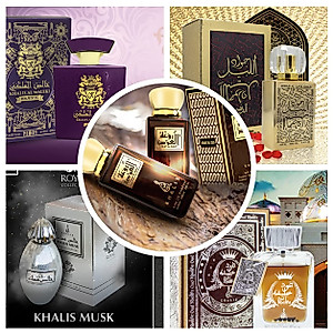 Maison d'Orient Arabian Perfume Sampler Lot x 19 Sample Vials - Unisex Designer Fragrance Samples from the House of KHALIS Fragrances Dubai