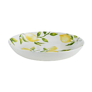 Mikasa Lemons Set Of 4 Pasta Bowls, 8.5 Inch,20 fl oz