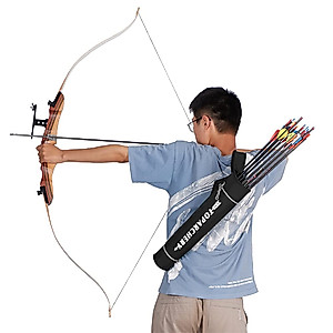 TOPARCHERY Arrow Quiver Holder Arm Guard Adjustable 4 Strap Bundle