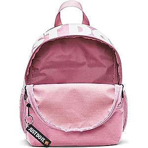 Nike BRSLA JDI Mini Backpack, Pink/Pink/White, One Size